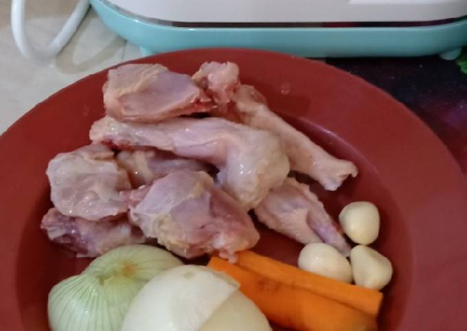 Resep Kaldu ayam kampung oleh Herrina - Cookpad