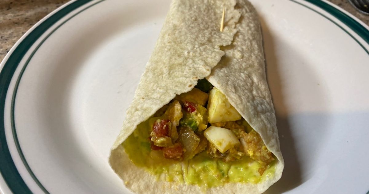 wrap de pollo ingredientes - 11 recetas caseras- Cookpad