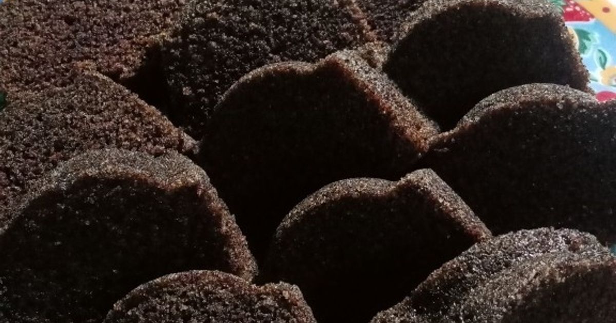 Resep bolu ketan hitam wangi rumahan enak dan mudah - Cookpad