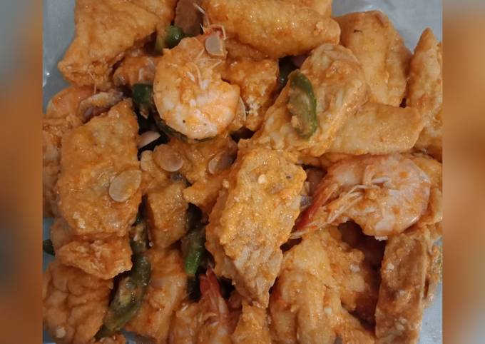 Resep Tauco udang tahu tempe oleh Liza - Cookpad