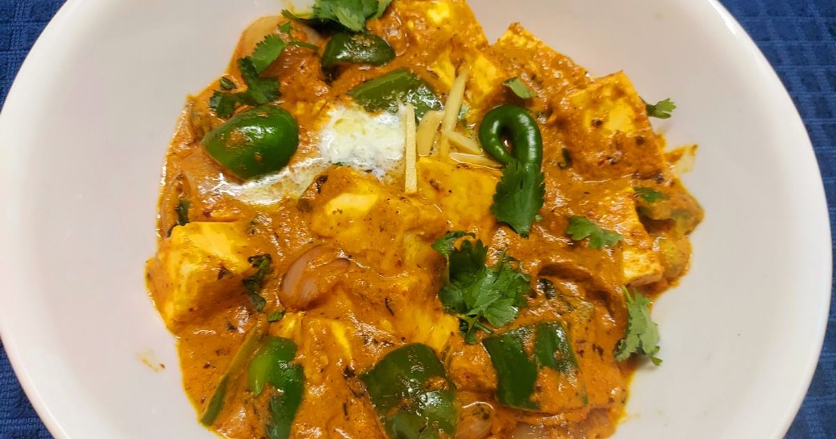 Shahi Paneer Angara Recipe by Kumkum Chatterjee - Cookpad