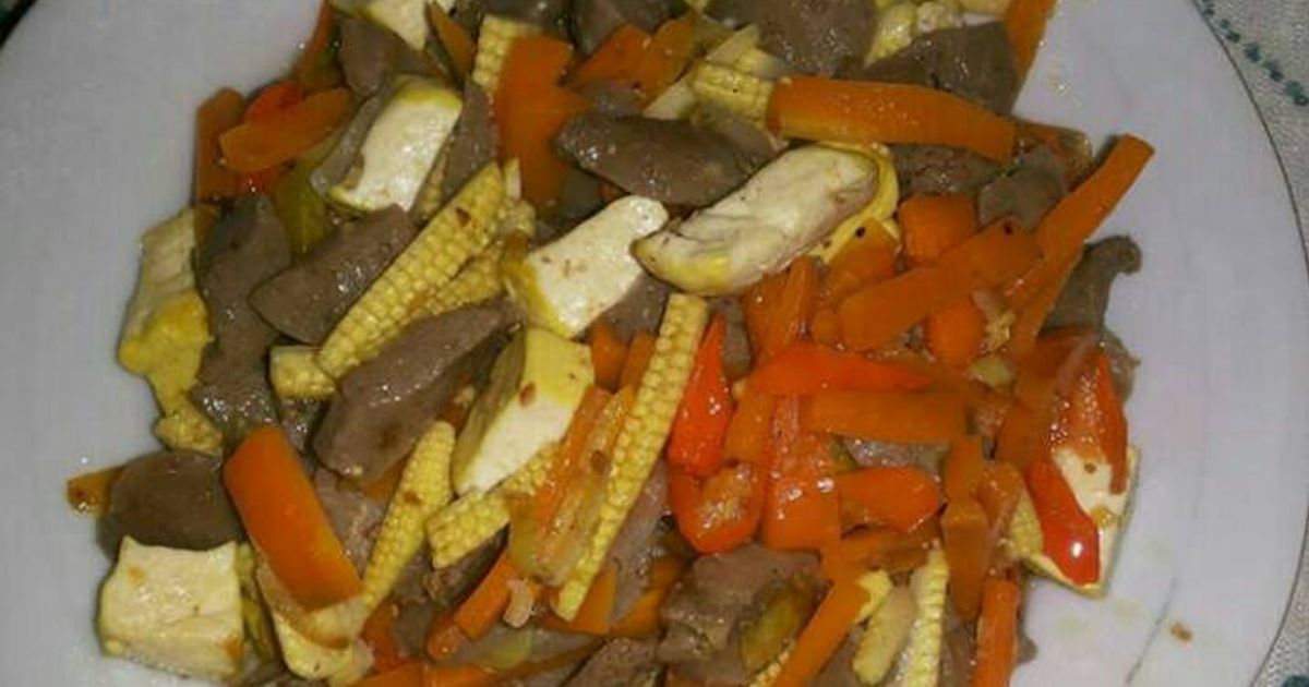 Resep tumis putren bakso wortel tahu rumahan enak dan mudah - Cookpad