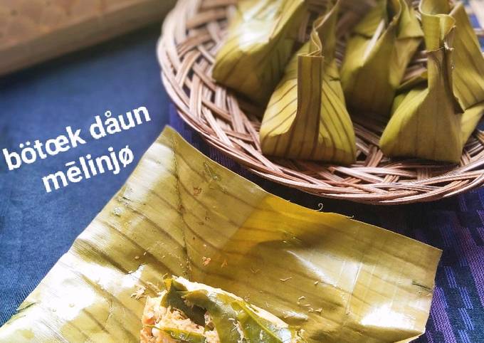 Resep Botok daun melinjo/daun so🍂 oleh Tata My Beloved - Cookpad