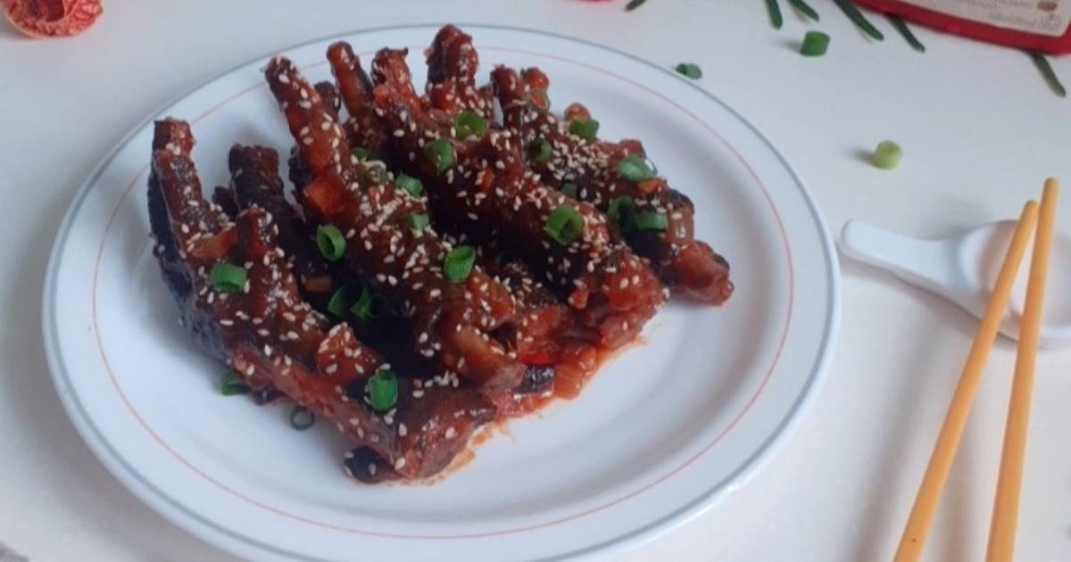 Resep 206. Ceker Ayam Pedas Korea / Maeun DakBal oleh Arni Susanti ...