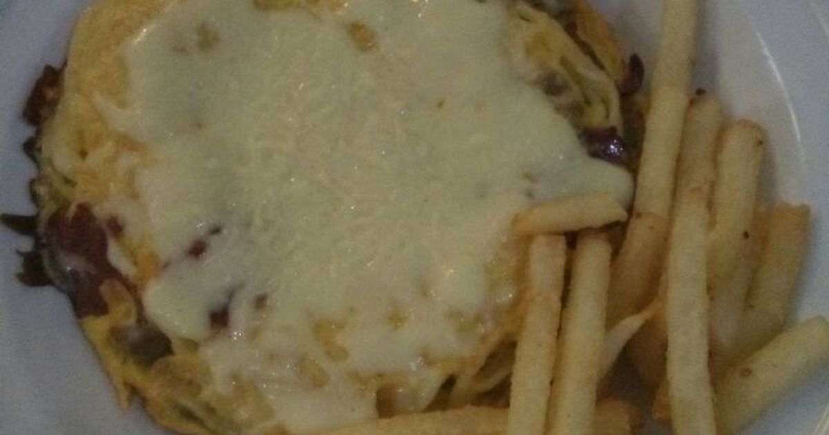Resep Omelet Spaghetti Lumer oleh Ardanti Wulan - Cookpad