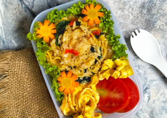 Resep Bento Nasi Mawut oleh Nur Erma - Cookpad