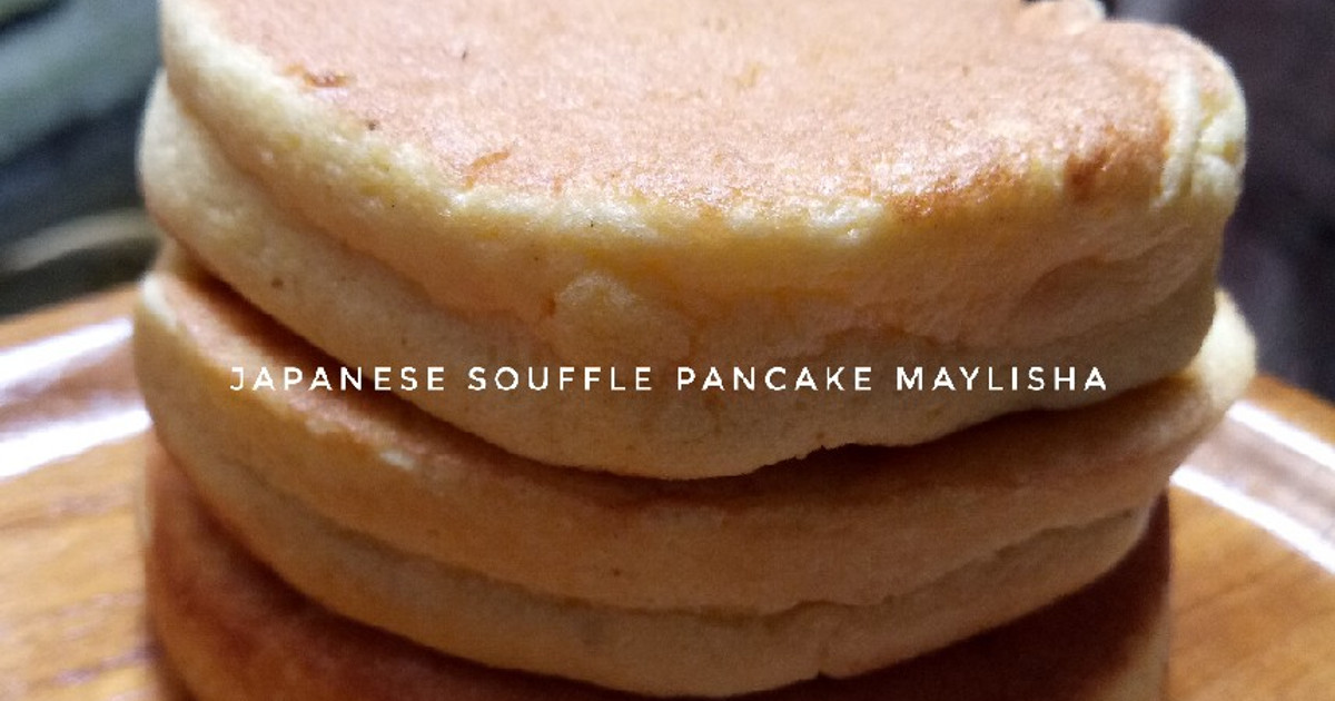 Resep Japanese Souffle Pancake oleh Maylisha - Cookpad