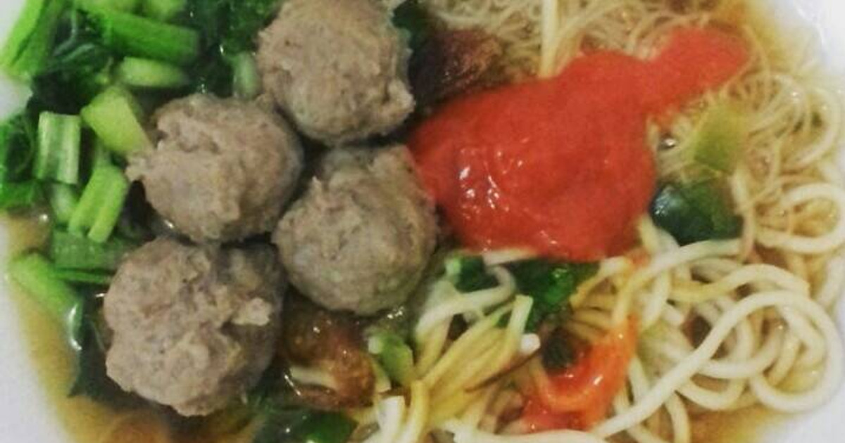 Resep Baso Sapi Sehat Homemade oleh Ummu Qanita - Cookpad