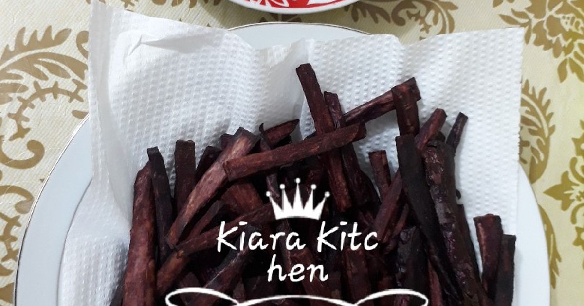Resep Stick Ubi Ungu oleh Kiara Kitchen - Cookpad