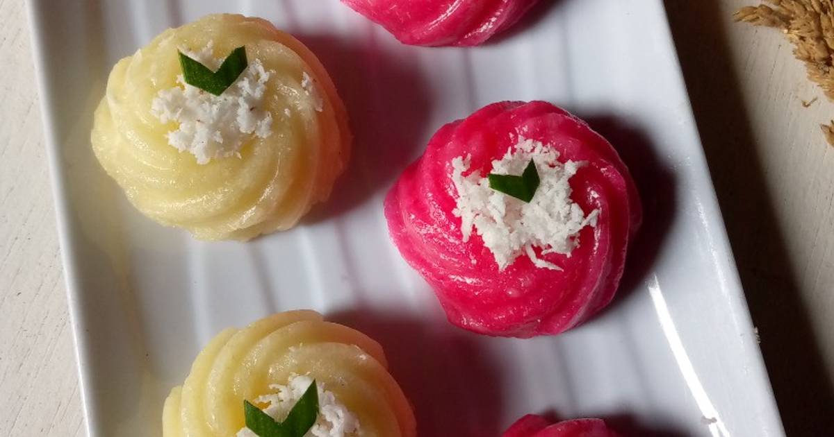 Resep Getuk singkong merah putih oleh Riana Sudanti - Cookpad