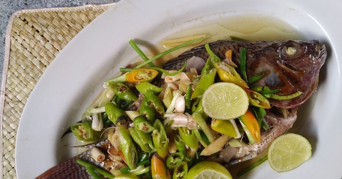 Resep Steam Fish / Ikan Kukus Ala Kaledonia Baru oleh Indah Kurniasari ...