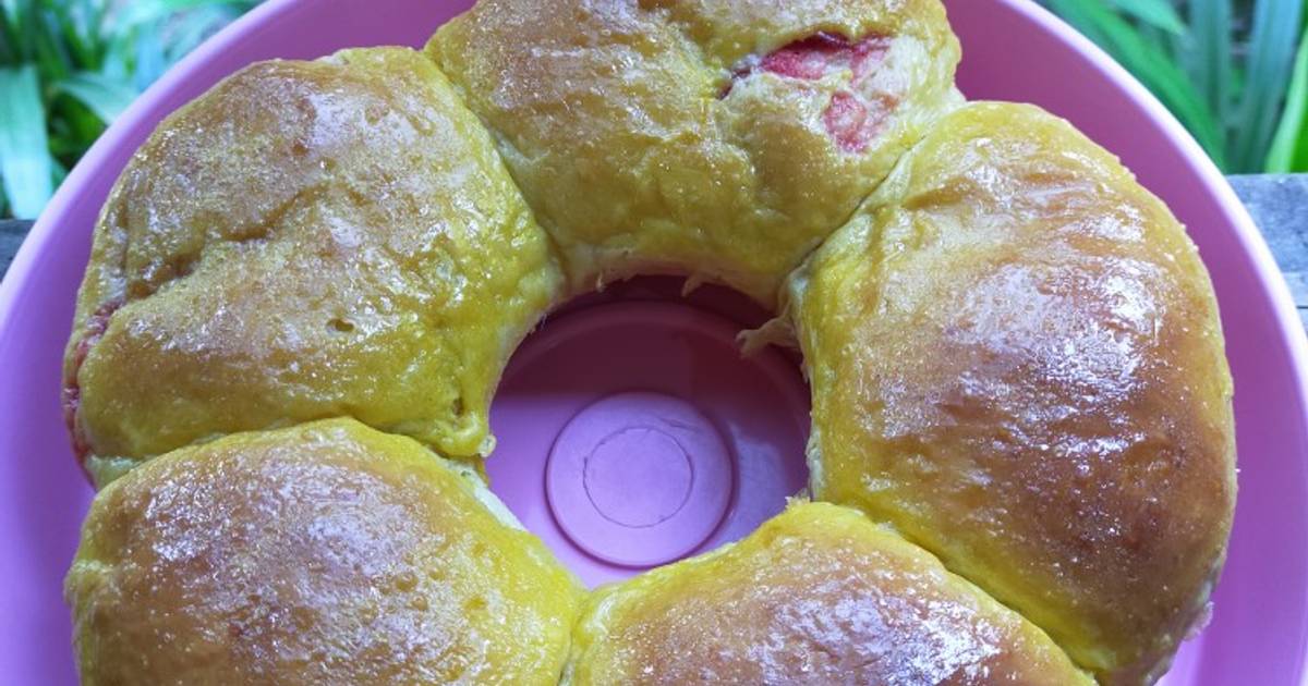 Resep Roti Isi Selai Strowberi oleh Resti AZa - Cookpad