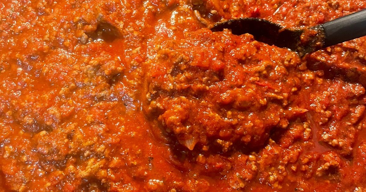 Ground Beef Pasta Sauce Home Recipes - Cookpad