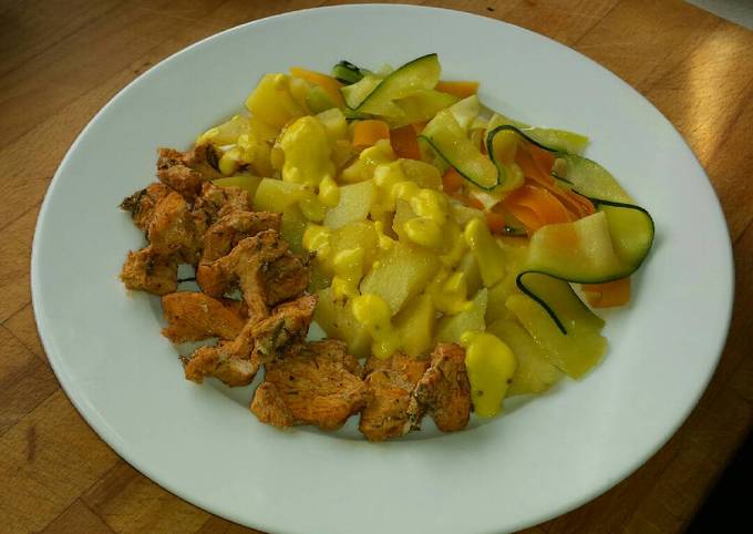 Pollo con salsa suprema Receta de Maria Dolores Sanchez Parra- Cookpad