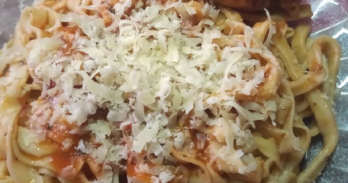 Fideos al Huevo Caseros 🍝 Receta de Estefanía Vargas- Cookpad