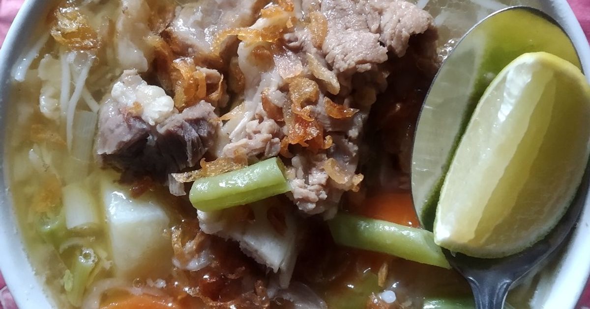 Resep Sop Balungan Daging Sapi oleh Diah Andiani - Cookpad