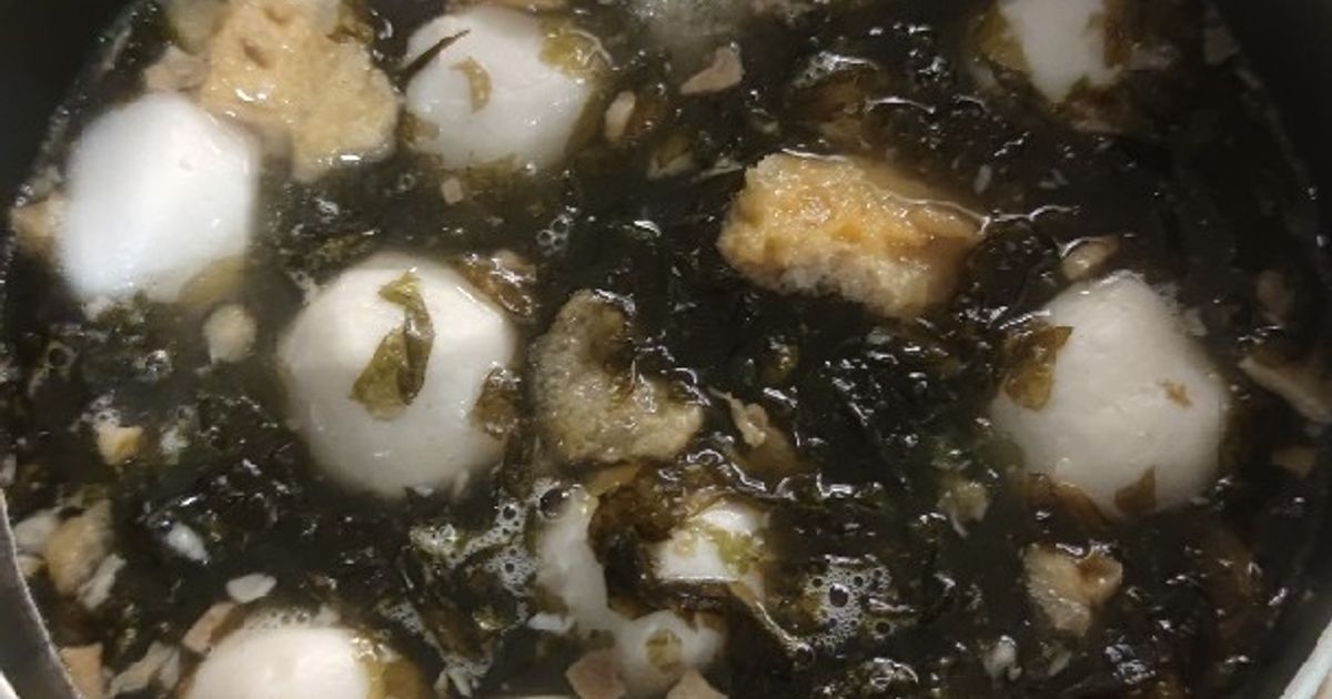 Resep Sup Rumput Laut Hipio oleh Amanda Goenawan - Cookpad