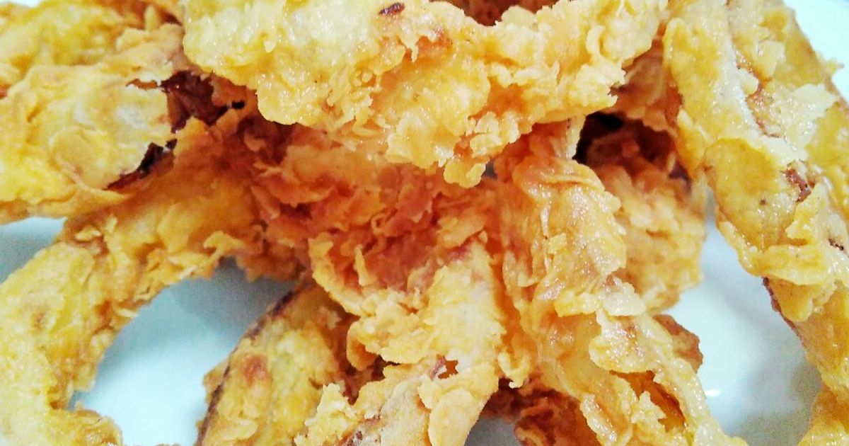 Resep Onion Ring Krenyezz oleh Rada Amnurista - Cookpad