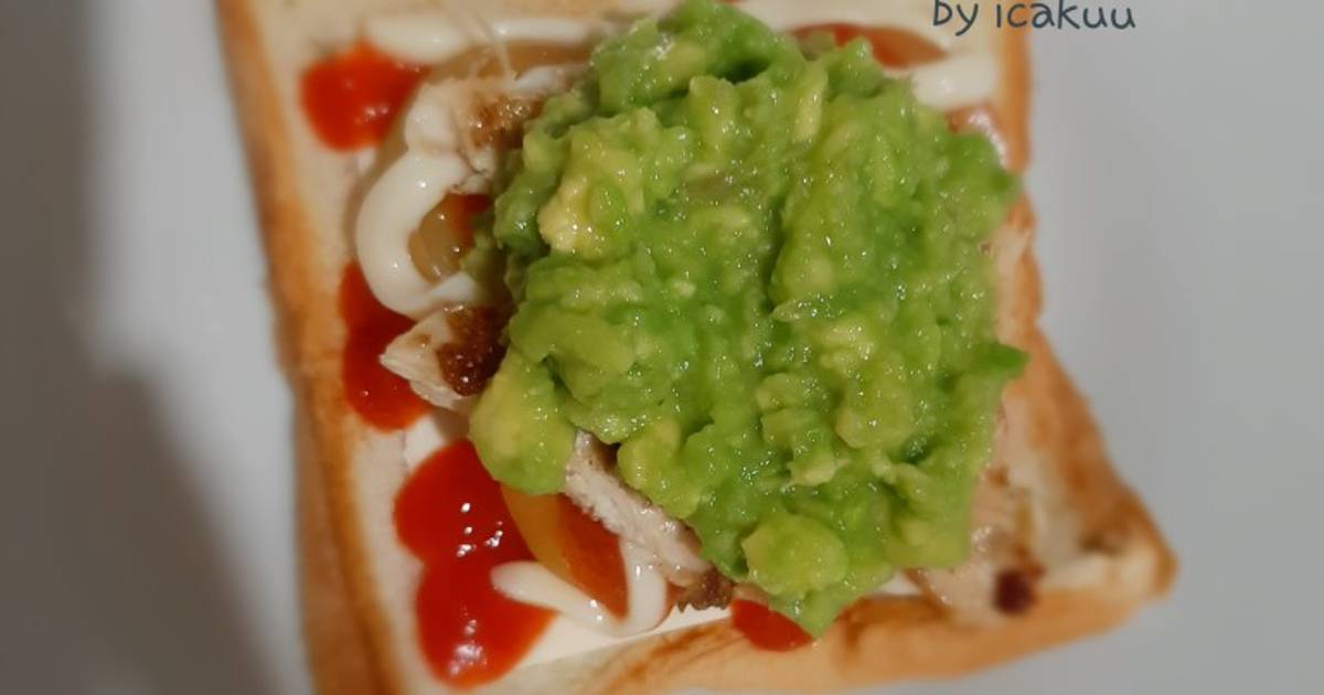 8 resep chicken avocado sandwich roti gandum enak dan mudah - Cookpad