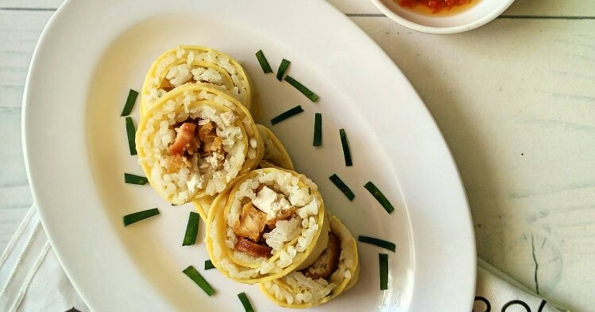 782 resep kimbab nasi telur enak dan mudah - Cookpad