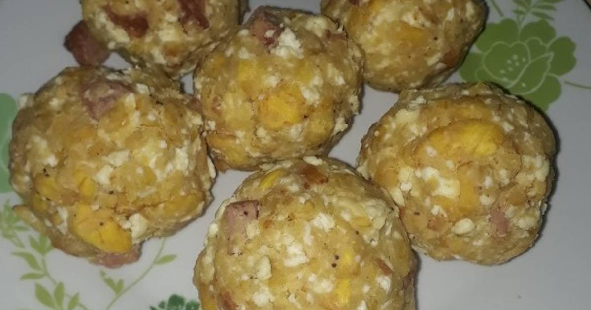 Bolon de verde con queso y chorizo Receta de Aylis Estefania Alvarez ...