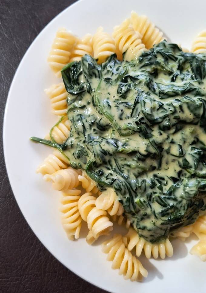 Espinacas a la crema Receta de Paola- Cookpad