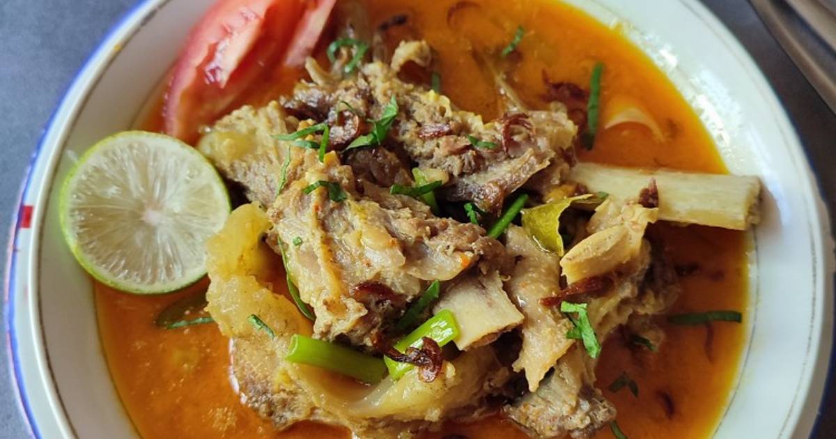 Resep Soto Tangkar iga sapi oleh AzizahPrantoro - Cookpad