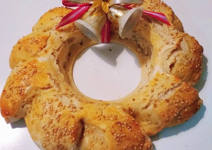 Pan Navideño con sésamo Receta de Izaskun Ferreiro Inza- Cookpad