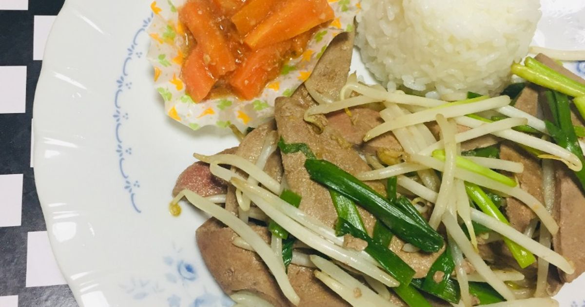 Higadito Salteado Con Moyashi Cebollita China! Receta de yenit julia ...