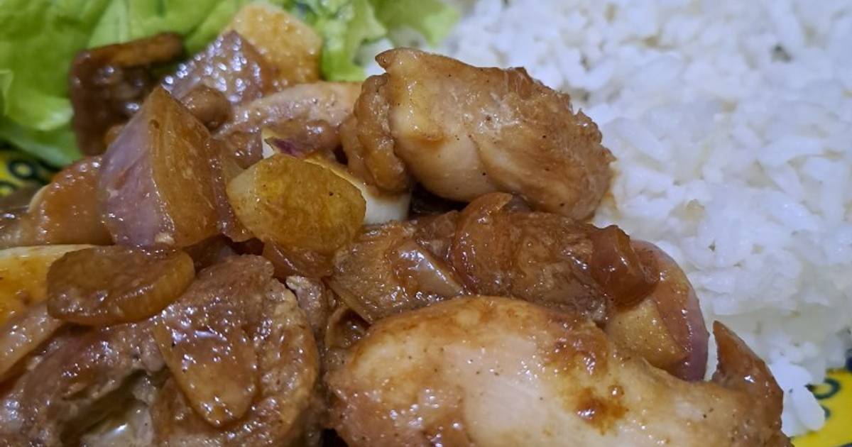 Resep Ayam Saos Tiram oleh Amalia Iman Wijayanti II - Cookpad