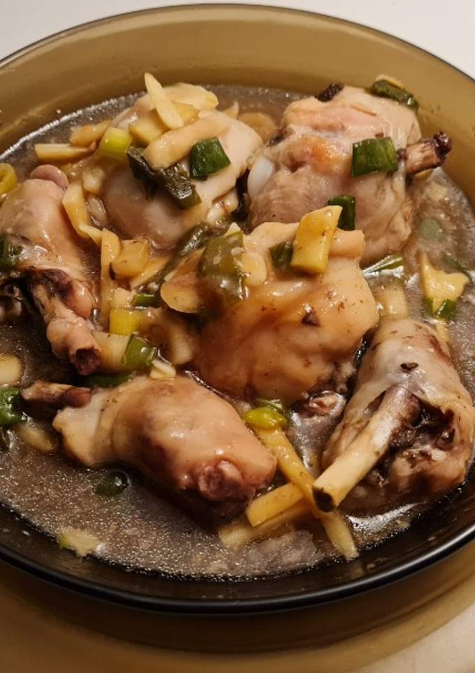 Resep Ayam Kukus Jahe / Steamed Chicken with Ginger oleh Nadya's Test ...