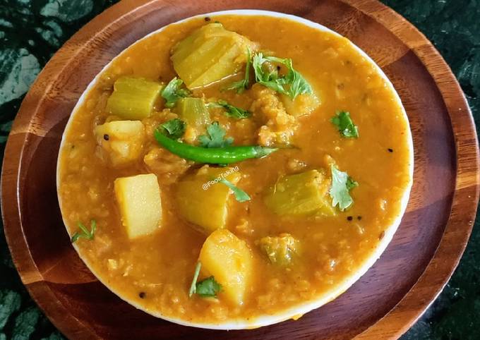 Masoor Dal Curry/ (Red Lentil Dal) Recipe by Dr.Madhumita Mishra - Cookpad