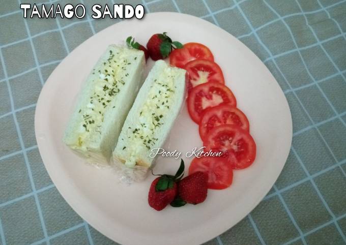 Resep Tamago Sando (Japanese Egg Sandwich) oleh Pujani Handayani - Cookpad