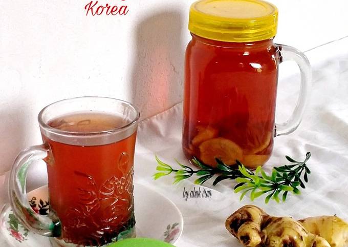 Resep Korean ginger Tea a.k.a (Teh Jahe Korea) oleh abuk irun - Cookpad