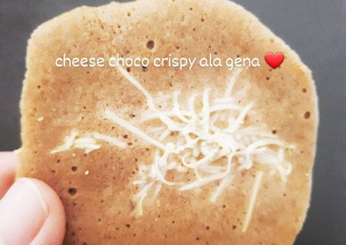 Resep Cheese choco crispy/kreasi dr almon crispy (tanpa mixer) oleh ...