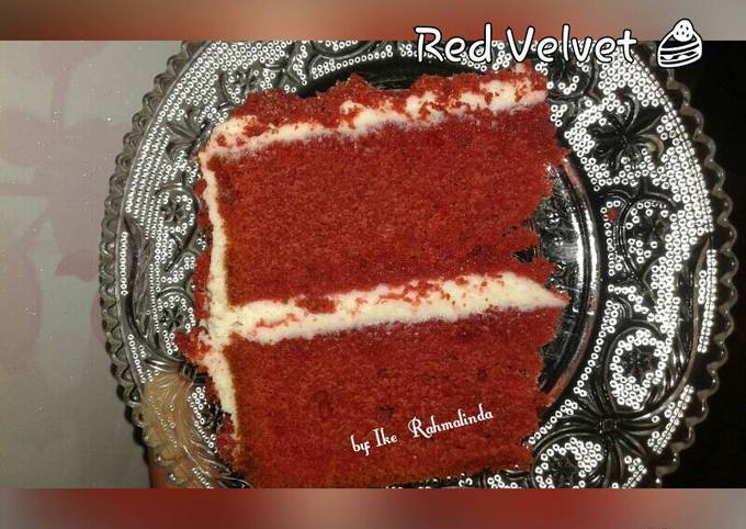 Resep Red Velvet Sponge Cake oleh Ike_Apriadi - Cookpad