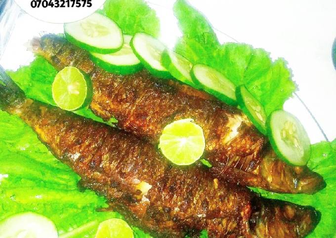 Grilled Sardine Fish (Gasashshen kifi - gashin Oven) girki daga Chef ...