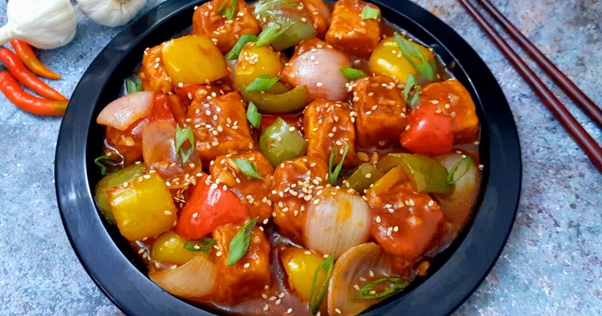 Garlic Chilli Paneer Recipe by Madhu Bindra - Cookpad