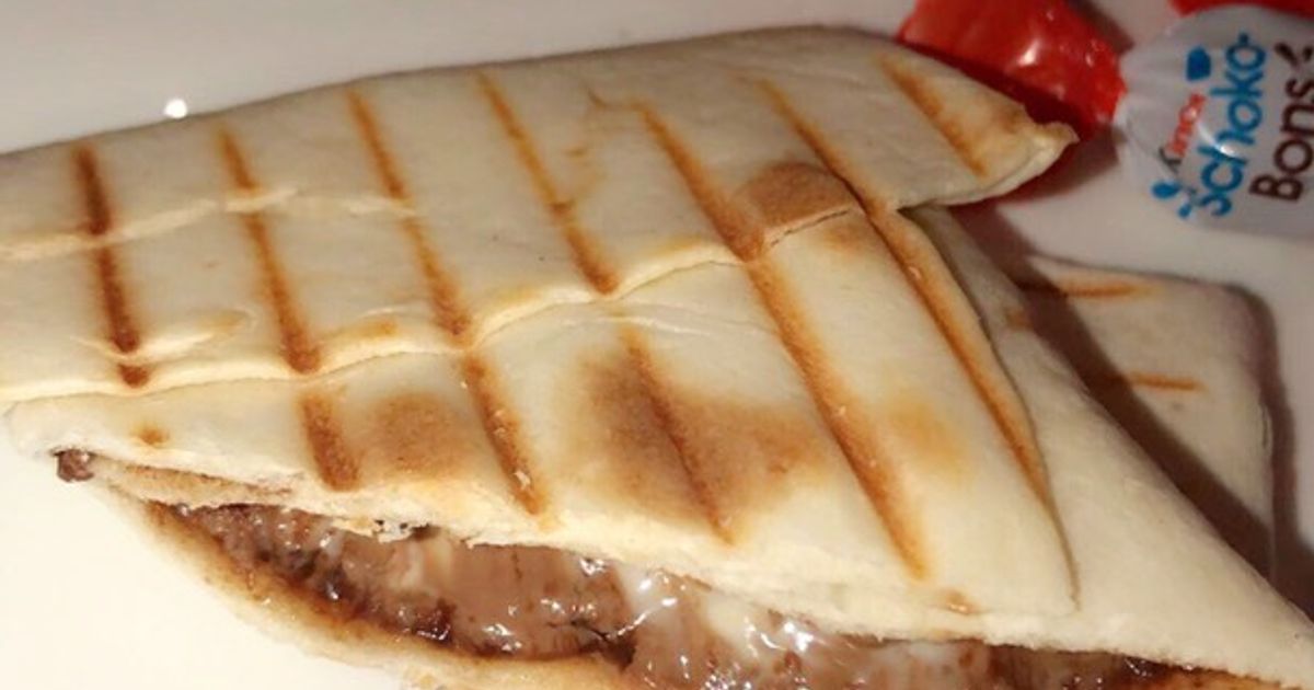 Tacos Nutella Kinder de Nina K - Cookpad