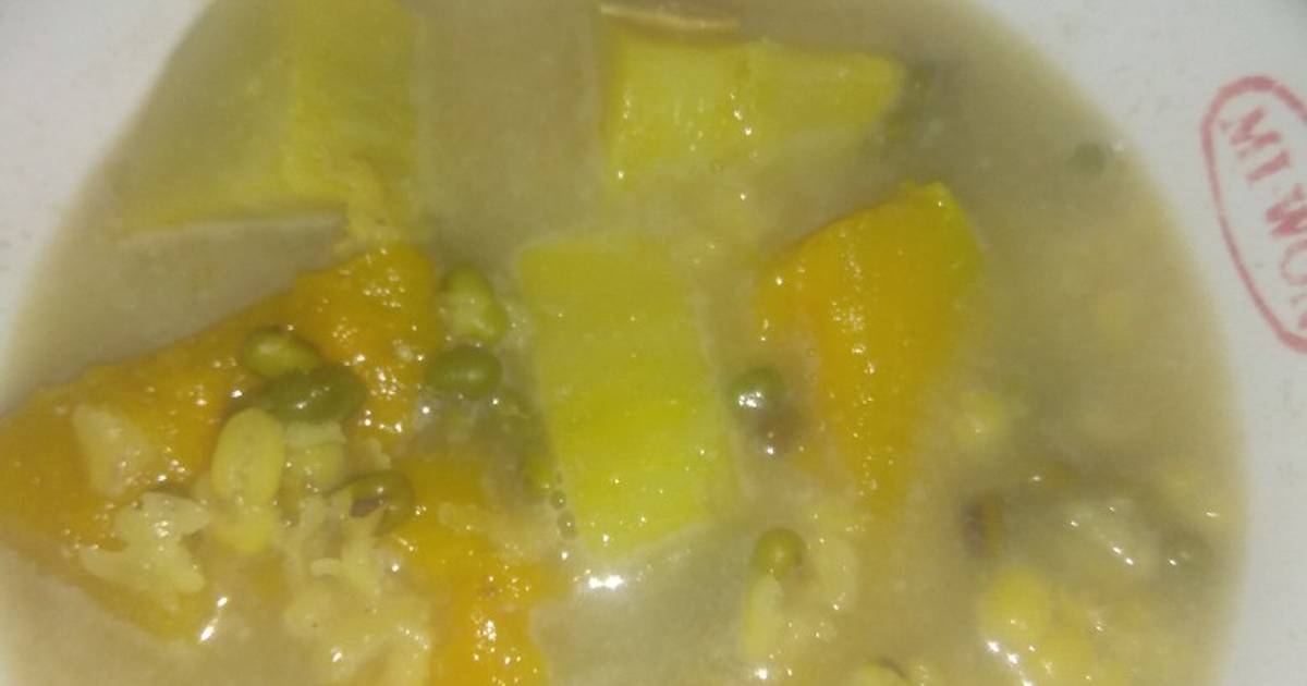 Resep 43. Kolak labu, ubi dan kacang hijau oleh 🌽🍒 Hatin05 🍒🌽 - Cookpad