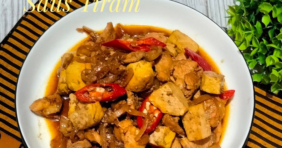 Resep Ayam Tahu Saus Tiram oleh Sari's Kitchen - Cookpad