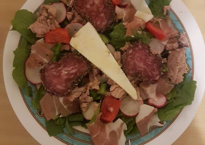 Ensalada charcutera Receta de Alexandra Mihoc- Cookpad