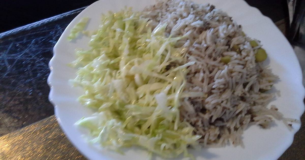 طريقة عمل رز بفول على اصولها بطريقة سهلة وسريعة من 💟Mirna Salameh - كوكباد