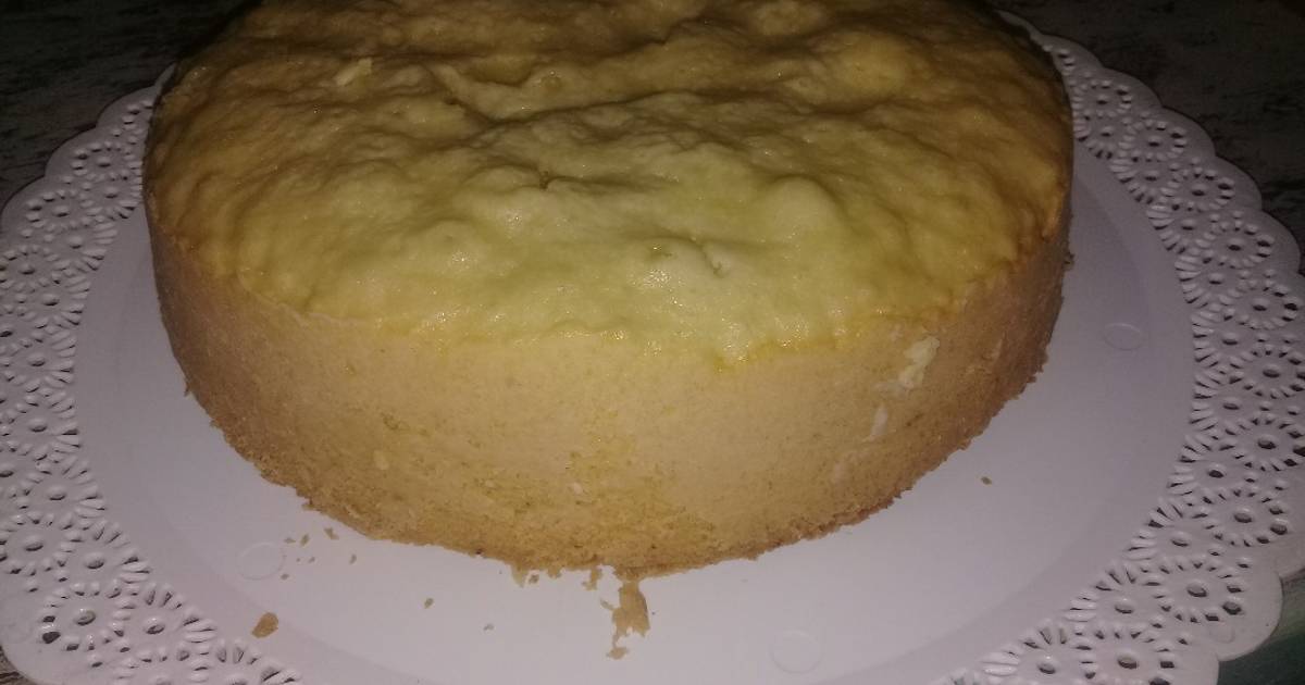 Bizcochuelo Alto Y Esponjoso Receta De Dulce Helena Cookpad