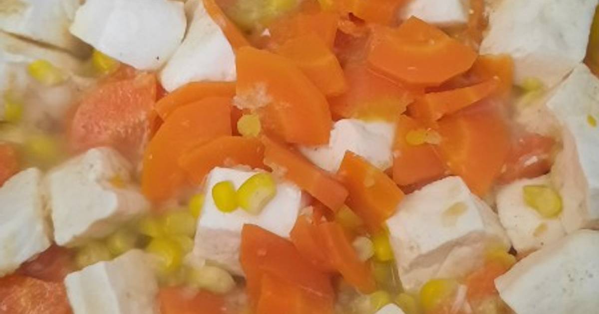 Resep Sop tahu wortel (untuk diet) oleh Aprilliani - Cookpad