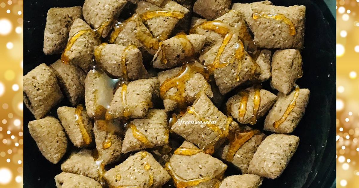 Choco pops pillows with honey Recipe by DROOLSOME MORSEL BY AFREEN ...