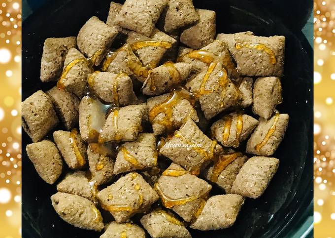 Choco pops pillows with honey Recipe by DROOLSOME MORSEL BY AFREEN ...