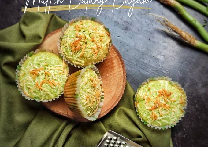 Resep Muffin Batang Bayam oleh Erny Sulistyowati (Pawon Erny) - Cookpad