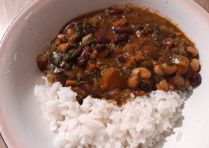 Chili de legumes aux haricots rouges de Mariama - Cookpad