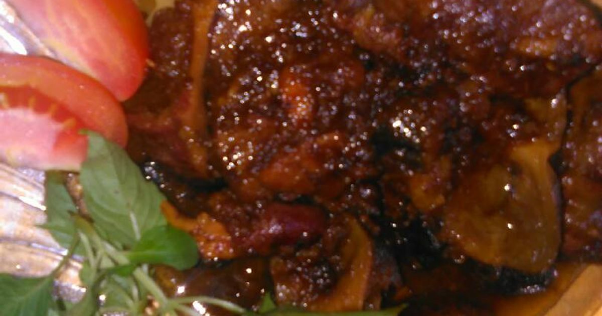 Resep Rempelo Ati Masak Kecap Aroma Jinten oleh raraayik - Cookpad